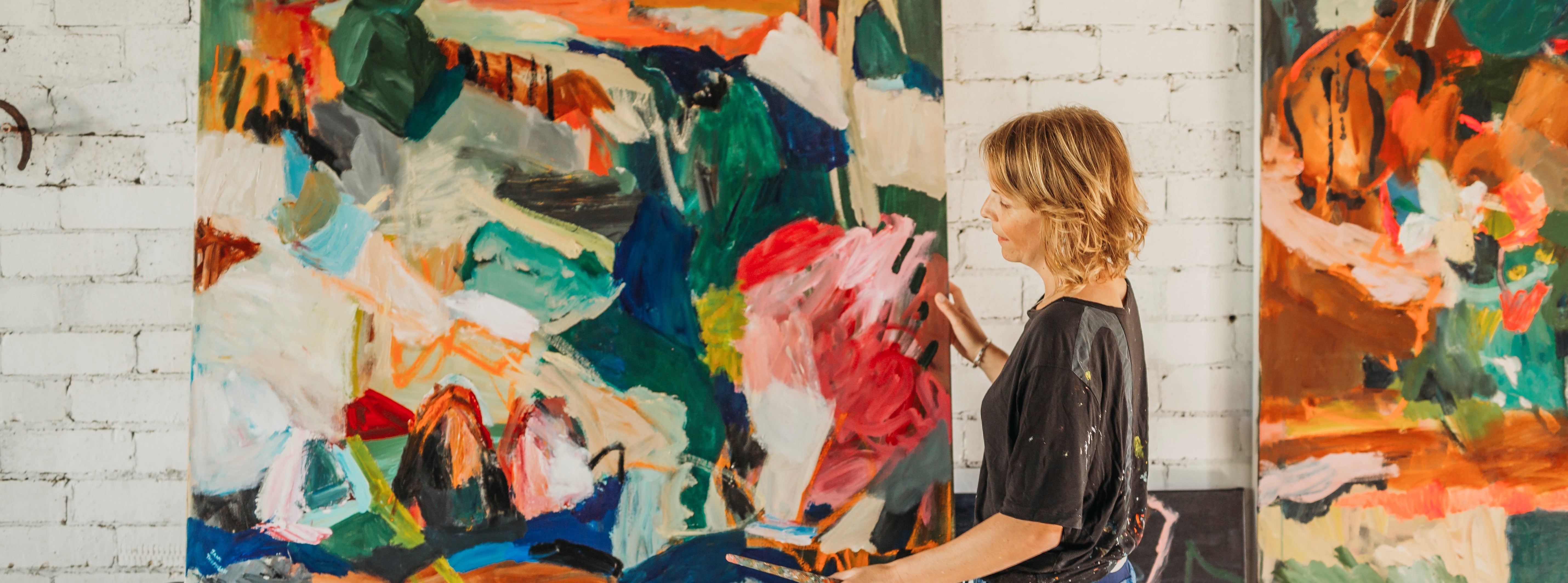 In the Studio – Jane Thompson Art