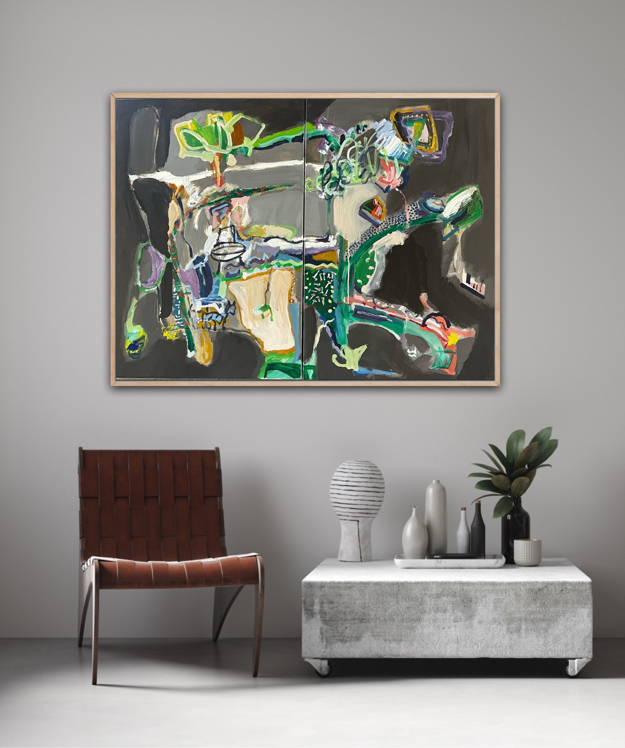 Modern World With Botanical Means – Jane Thompson Art