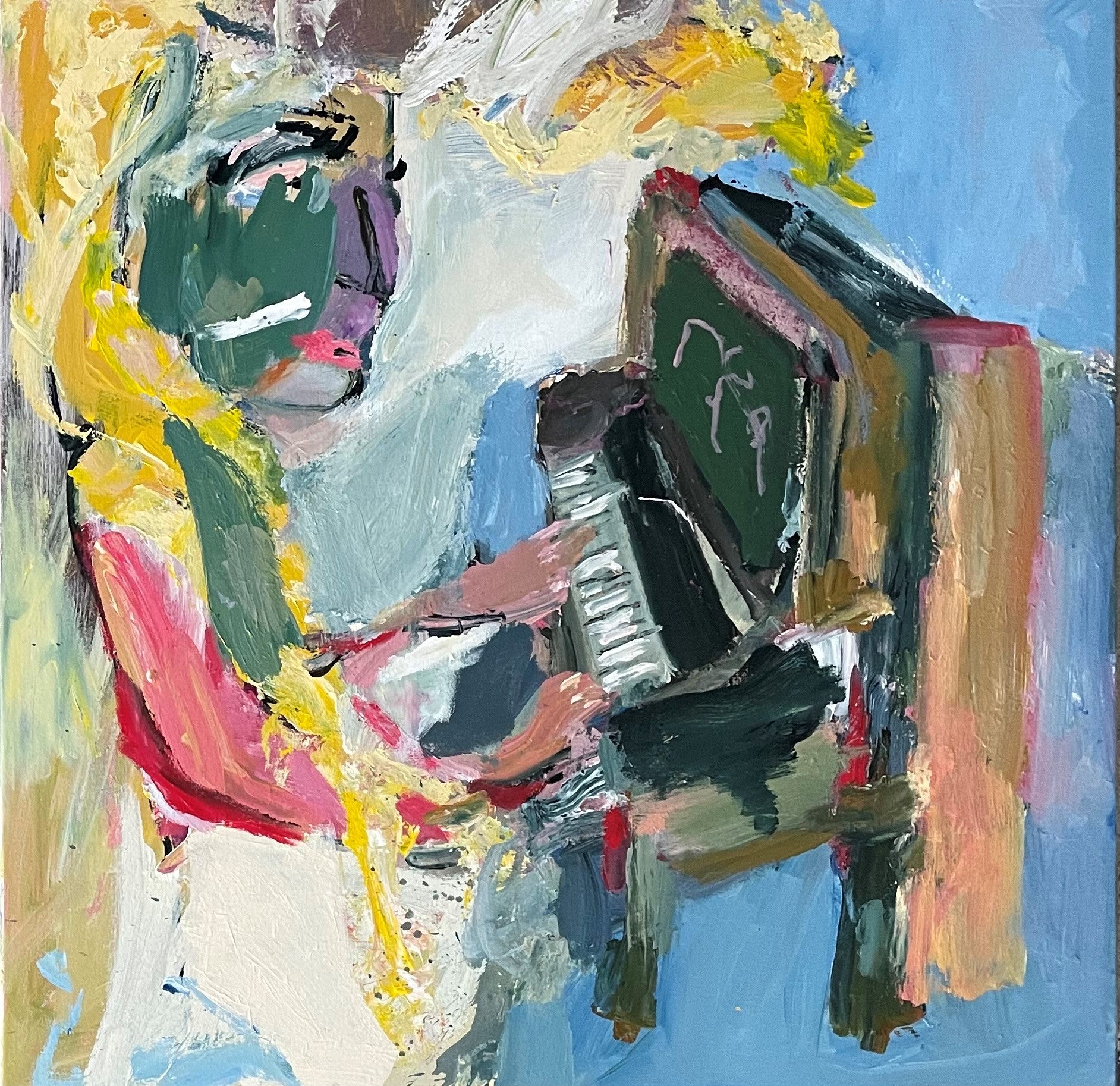 Stay Another Song SOLD – Jane Thompson Art