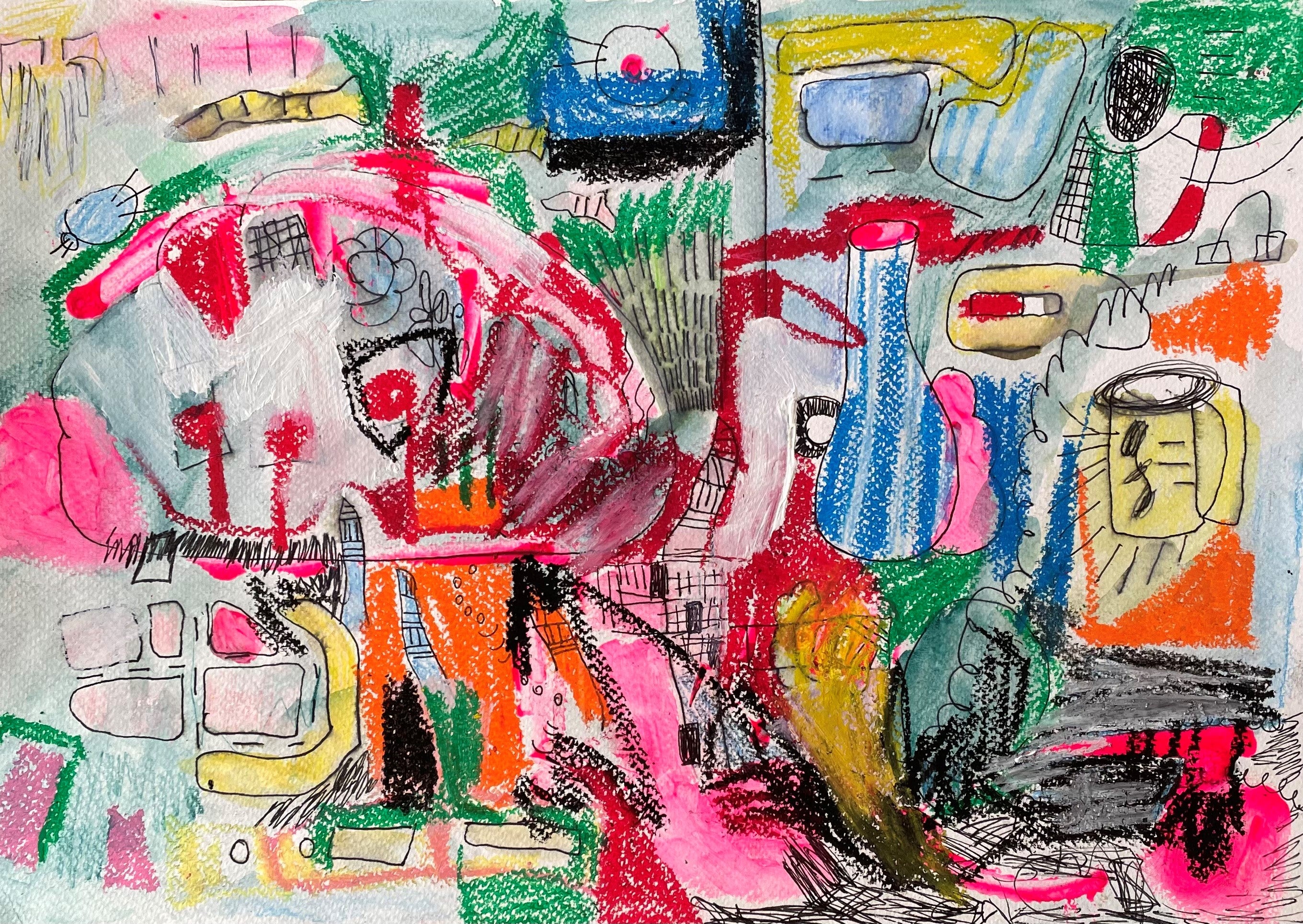 Camels, Tea, Pills and the Circus – Jane Thompson Art